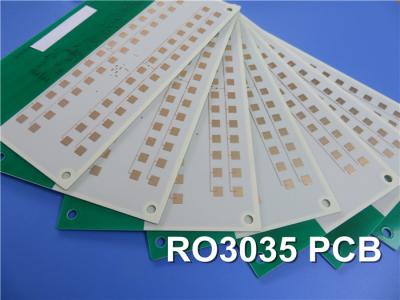 Cina Rogers RO3035 (laminati) PCB a due strati 20 mil con immersione Lavoro in argento per applicazioni radar automobilistiche in vendita