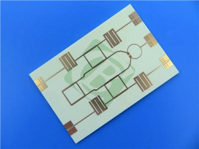 China RO3210 4-layer PCB built on 1.22mm Thickness substrates with Immersion Gold Finish for sale