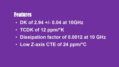 China Rogers RT/duroid 6002 laminates combine ceramic-filled PTFE with low loss and low dielectric constant for sale