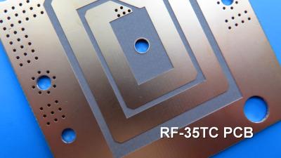 Cina PCB RF-35TC costruito su 5mil, 10mil, 20mil, 30mil, 60mil con ENEPIG, oro puro, OSP è adatto per applicazioni ad alta potenza in vendita