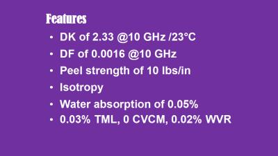 China Los laminados Rogers IsoClad 933 son compuestos hechos de fibra de vidrio no tejida y PTFE, diseñados para su uso como sustratos de PCB. en venta