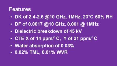 China Os laminados Rogers DiClad 527 são materiais compostos constituídos por reforço de fibra de vidro tecido e baseados em PTFE à venda