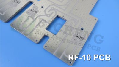 China RF-10 High Frequency material design for Double Sided PCB, Multilayer PCB, Hybrid PCB using in microstrip patch antennas for sale