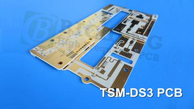 China TMS-DS3 High Frequency PCB with HASL, immersion silver, immersion tin, ENEPIG, OSP, bare copper, and pure gold for sale
