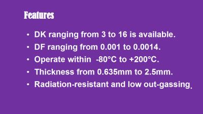 China Wangling's TF laminates are a composite of microwave built for Single Sided, Double Sided PCB, Multilayer PCB, Hybrid PCB for sale