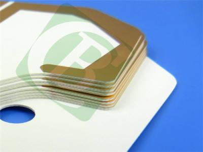 China RO3210 2-Layer PCB base on 20mil laminate raw material with Immersion Silver using in Microstrip patch antennas for sale