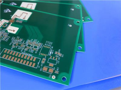 中国 RO4350Bと高Tg FR-4 (S1000-2M) を使用した6層マルチハイブリッドPCB、10milラミネートコア上に構築、0.035銅重量 販売のため