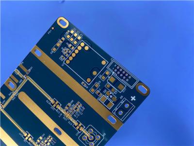 China 12-Layer High-Speed PCB Built on Megtron6 (M6) Laminate with both sided 35μm copper weight using in millimeter-wave radar for sale