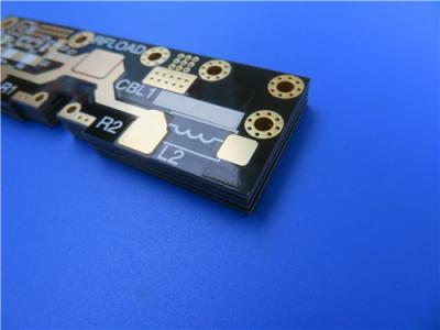China F4BTMS430 fabircate PCB 2-Layer copper built on 10mil substarte with Immersion Gold Finish for military radar for sale