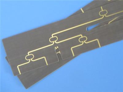 China custom manufacture 2-Layer RT/duroid 5870 High-Frequency PCB – 10mil (0.3mm) laminate with ENIG Finish for sale