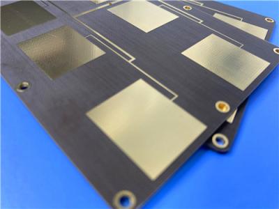 China Taconic TLX-8 High-Volume Fiberglass Reinforced Microwave Substrate and Custom both sided clad copper 50mil thick PCB with ENIG for sale