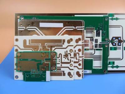 China Antenna PCB Built On 10mil RO4350B With Immersion Gold on Both Sides for sale
