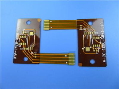 China Single Sided Flexible Printed Circuit (FPC) Built On Polyimide With Immersion Gold for sale