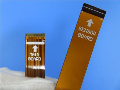 Cina Il doppio ha parteggiato Circkuit stampato flessibile (FPC) sviluppato sul Polyimide PCBs per l'intestazione dell'oro di immersione per i sensori in vendita