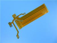 China 2 Layer Flexible Printed Circuit PCB (FPC) Built on Polyimide With FR4 Stiffener for Embedded Systems Programming for sale