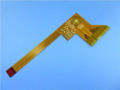China Flexible Printed Circuit (FPC) Built on 1oz Polyimide With Gold Plated for Temperature Module for sale