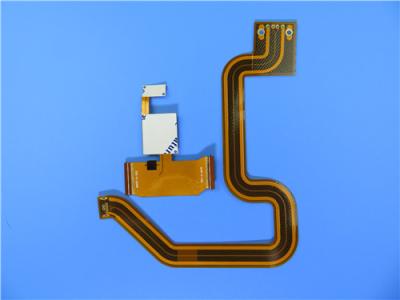 FPC PCBA 제작 임피던스 FR4 보강재를 가진 가동 가능한 PCB 케이블