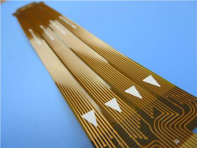 China Single Sided Flexible PCB Strips with Polyimide Stiffener for sale