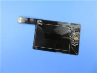 China Double Layer Flexible PCB Prototype Flexible Circuit with Black Coverlay for sale
