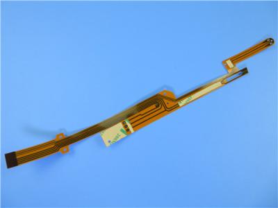 Cina Il doppio ha parteggiato Polyimide flessibile FPC del PWB per l'oro di immersione in vendita