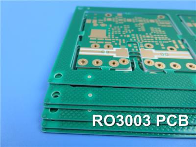 China Rogers RO3003 6-layer RF PCB bonded by FastRise-28 Prepreg for High Speed Signal Transmission for sale