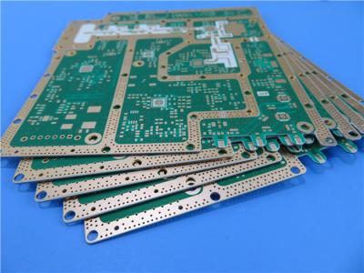 China Rogers 6035 High Frequency PCB Built On Double Sided 20mil Core With Immersion Gold  for Power Amplifiers for sale