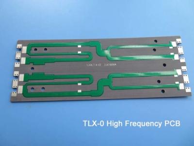 China TLX-0 Microwave PCB 2-layer Low DK 2.45 Taconic High Frequency PCB 62mil 1.575mm With Immersion Silver for sale