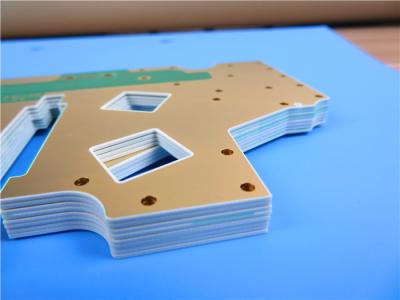 China Arlon Microwave PCB Built on AD450 30mil 0.762mm DK4.5 With Immersion Gold for Circuit Board Miniaturization for sale