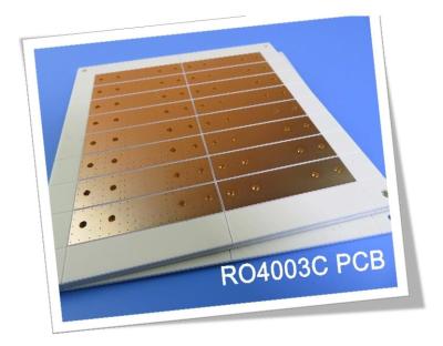China Rogers 4003C High Frequency PCB with 8mil, 12mil, 20mil, 32mil and 60mil Coating with Immersion Gold, Silver and Tin for sale