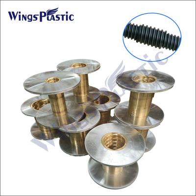 China HDPE / PVC Materials Spiral Corrugated Pipe Production Line Extrusion Machine for sale