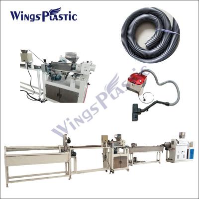 China Plastic EVA Dust Collector Pipe Extrusion Plant / Manfacturing Machine for sale