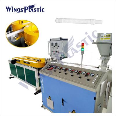 China Plastic Expansible Flexible Hose Making Machine, PP Shrinking Pipe Extrusion Line for sale