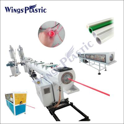 LDPE/línea IMPERTINENTE de la protuberancia del tubo, máquina plástica de la fabricación del tubo
