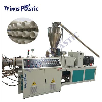 Máquina de la tubería del tubo del conducto del tubo del PVC, cadena de producción del tubo del PVC