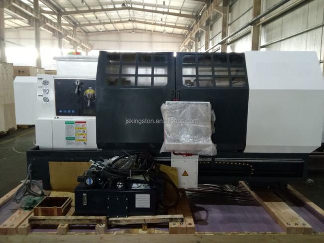 CNC Machine Turning Lathe Inclined Bench Lathes Full Automatic Slant Bed Metal Chinese Horizontal CNC 500mm 30 45 Degree Mexico