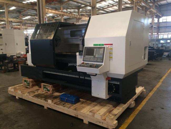 CNC Machine Turning Lathe Inclined Bench Lathes Full Automatic Slant Bed Metal Chinese Horizontal CNC 500mm 30 45 Degree Mexico