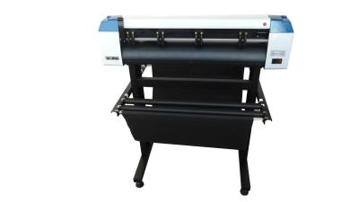 Cina Taglierina a 28 pollici dell'autoadesivo del vinile di contorno automatico 720mm blu in vendita