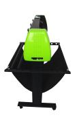 China 24 Inch Green Al Bracket 630mm Cutting Plotter Machine for sale