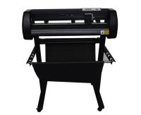 China 28 Inch 720mm Auto Contour Cutting Plotter Black Color for sale