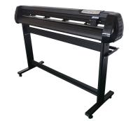 China Black 1350mm Al Stand 53 Inch Sticker Cutting Plotter for sale