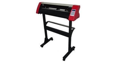 Cina Supporti del ferro il nero rosso della macchina del tracciatore di taglio del vinile di 720mm di 28