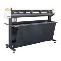 China Servo Motor Auto Contour Graph Cutting Plotter Machine 53 Inch 1350mm for sale