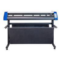 China Arm Board Automatic Contour Vinyl Plotter Cutter 1350mm 53 Inch for sale