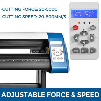 China Hoge Precisie 135cm Vinyl de Servomotorbestuurder van de Snijdersmachine Te koop