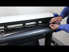 Laser Auto Contour Vinyl Cutter Machine Stepper Motor  1350mm Size