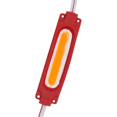 China High Power 2W IP65 12V Decorative Lighting Channel Letters LED Injection Modules COB LED Red Yellow Green Module for sale