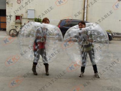 China Funny Inflatable bumper ball body zorb ball bubble ball with PVC / TPU material for sale