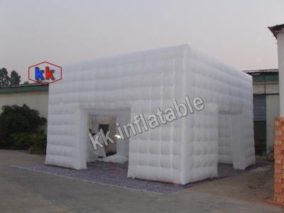 China 0.45mm PVC tarpaulin Popular gaint inflatable tents / inflatable cube tent for sale