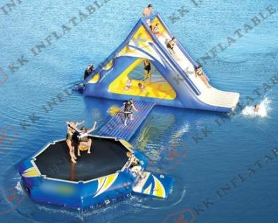 Cina l'acqua gonfiabile della tela cerata del PVC di 0.9mm parcheggia il mini parco gonfiabile dell'acqua in vendita