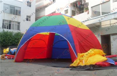 China High Strength PVC Colorful Inflatable Tent Dome Shape for Promotional Activities for sale